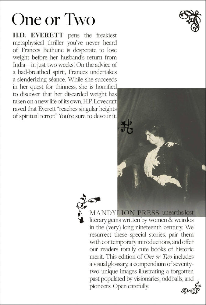 One or Two – Books at Manic